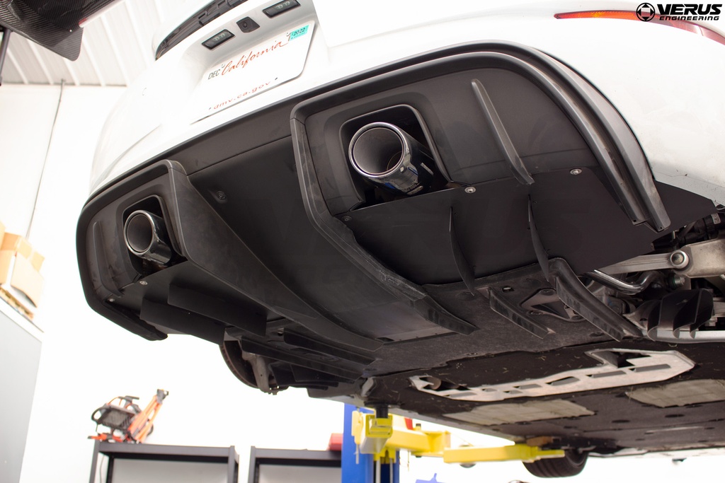 Rear Diffuser Panel Kit - Porsche 718 GT4/GT4RS (BLEMISH) | Verus Engineering